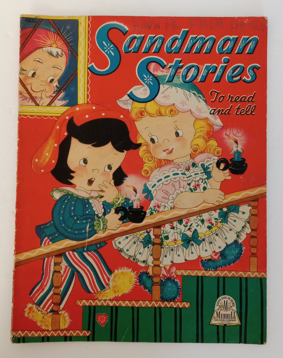 Sandman Stories to Read and Tell Cloth Like Merrill Giant Children's ...