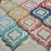 Arabesque Tile Mural for Kitchen Backsplash Handmade Relief - Etsy