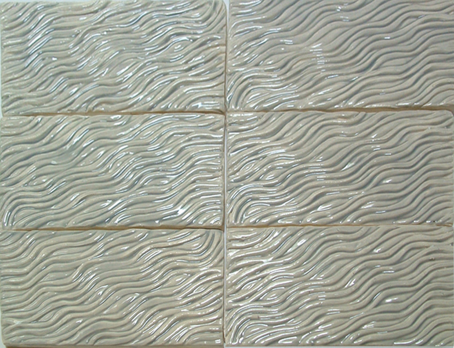 Mid-century Modern Textured Subway Tile 1 Square Foot Light - Etsy