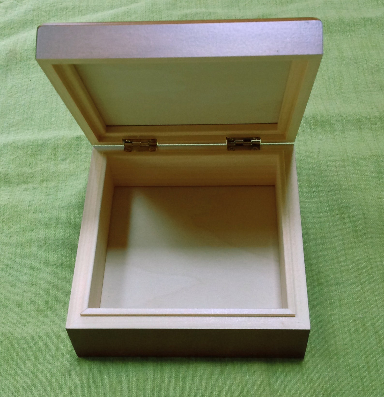 Tile Topped Box Small Treasure Box Med and Lime Green on | Etsy