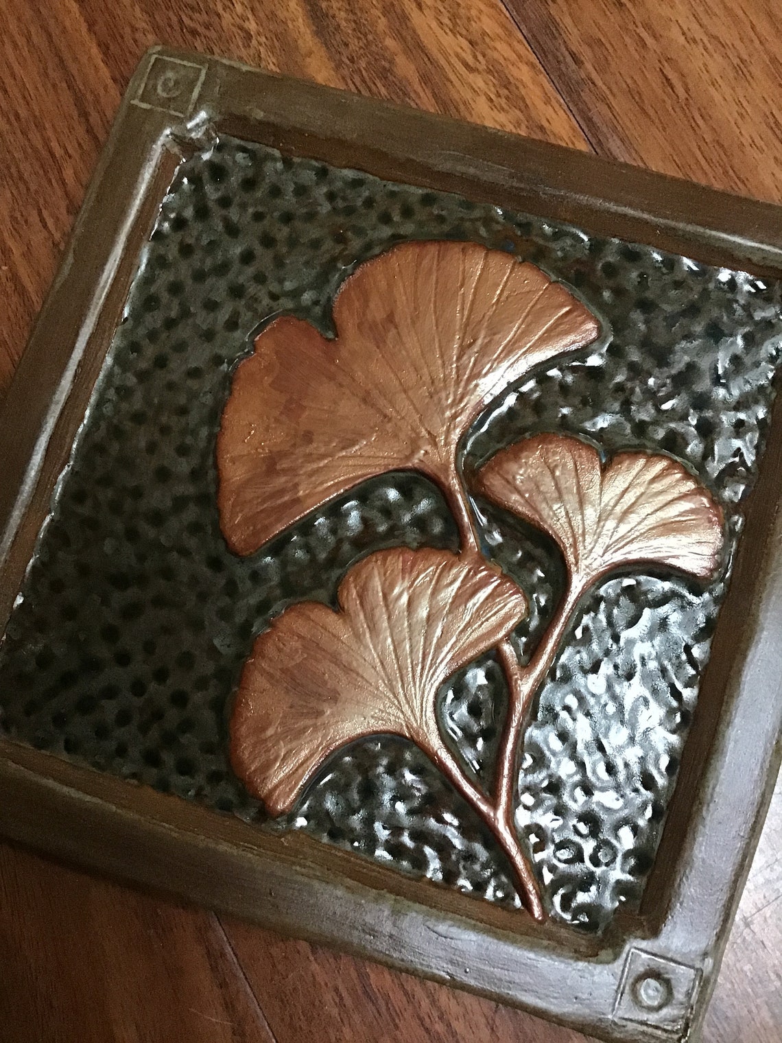 Tile Gingko Craftsman 6 Inch for Fireplace Kitchen or Bath. | Etsy