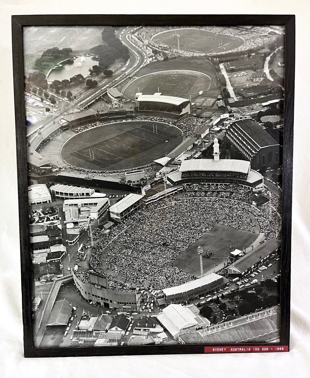 1968 Original 21x17 Billy Graham Crusade Aerial Photo Sydney - Etsy
