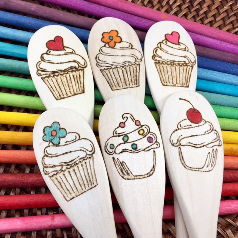 Cupcake Spoons - Etsy