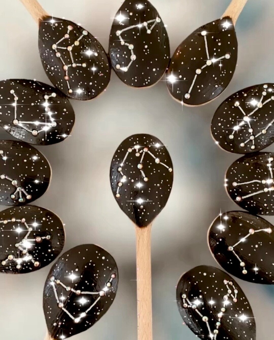 Aquarius Accent Spoon, Constellation Spoon, Zodiac, Kitchen Accent ...