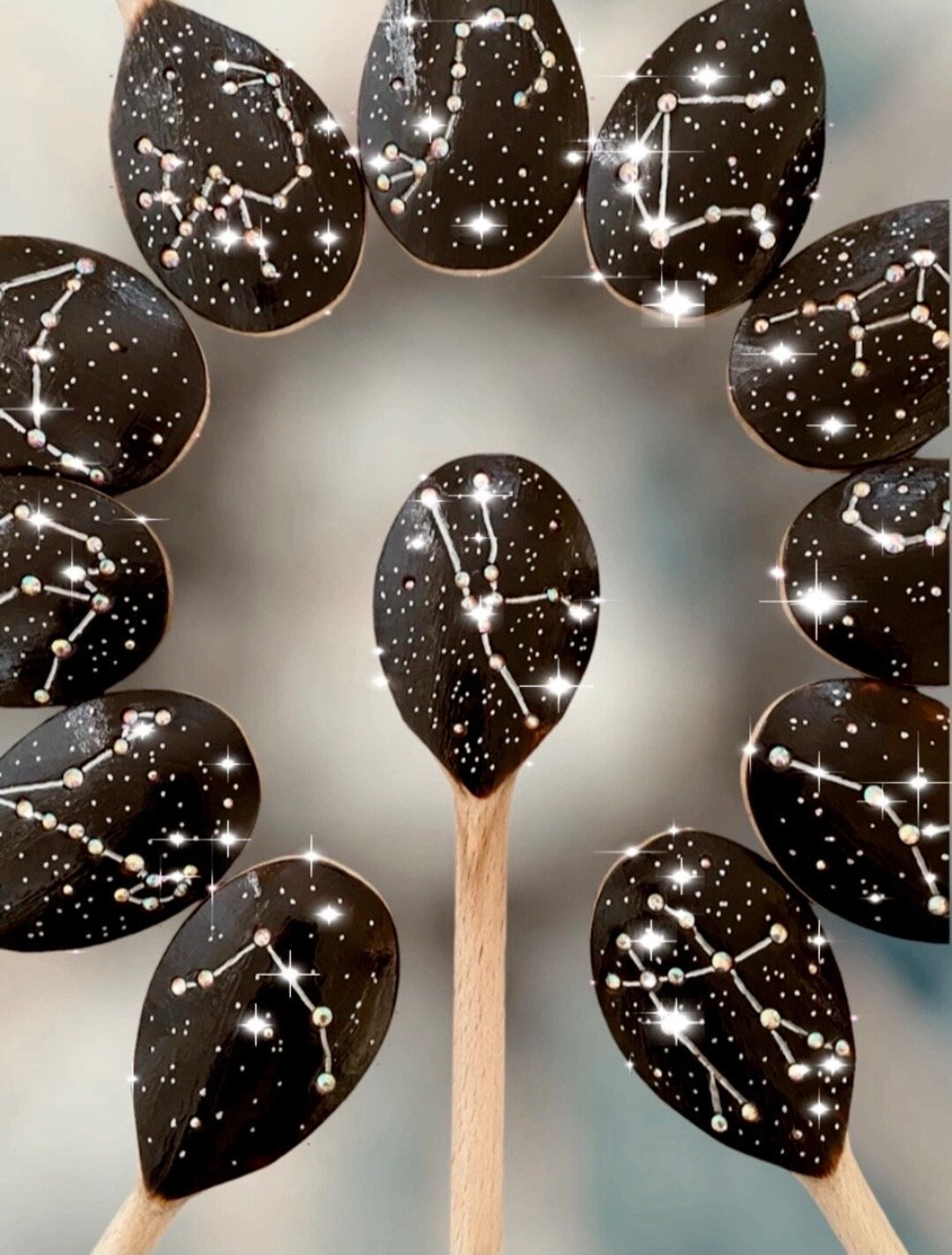 Taurus Accent Spoon, Constellation Spoon, Zodiac, Kitchen Accent, Ready ...