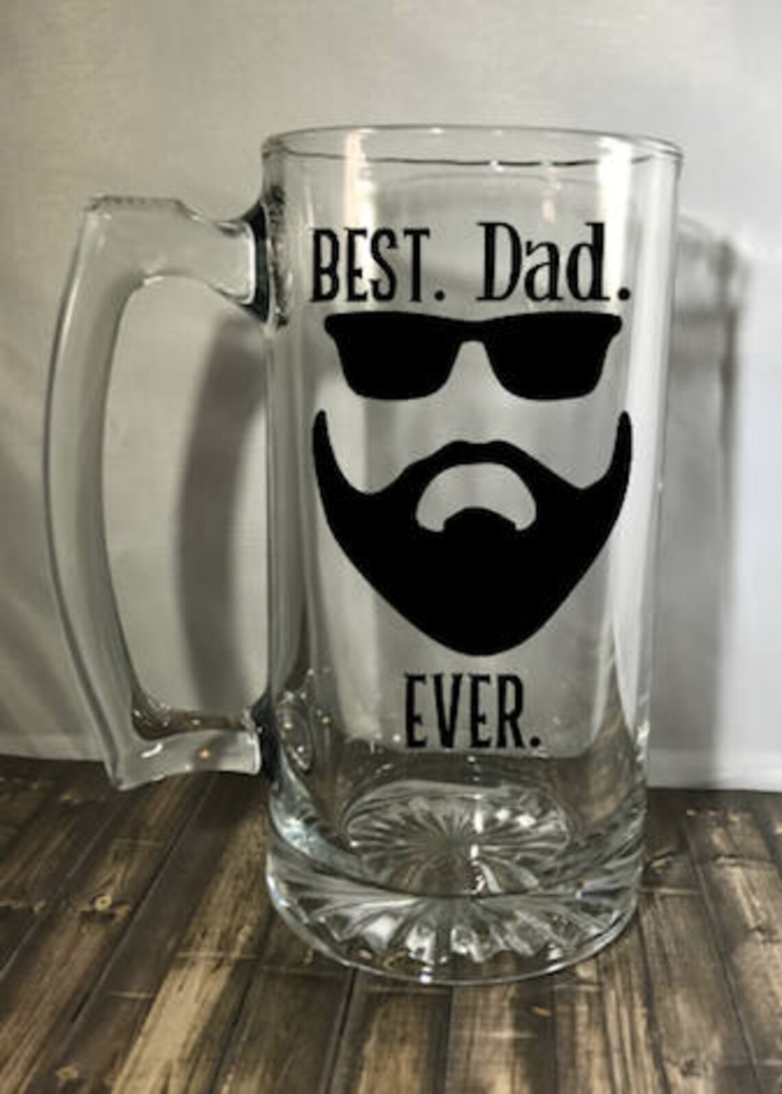 Best Dad Ever Beer Mug Fathers Day Gift Gift for Dad Best - Etsy