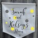 Hanging Dorm Room Banner, Roommate Banner, Personalized Dorm Room Sign ...