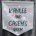 Hanging Dorm Room Banner, Roommate Banner, Personalized Dorm Room Sign ...