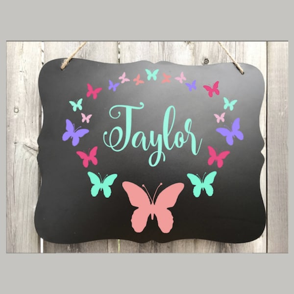 Butterfly Chalkboard - Etsy