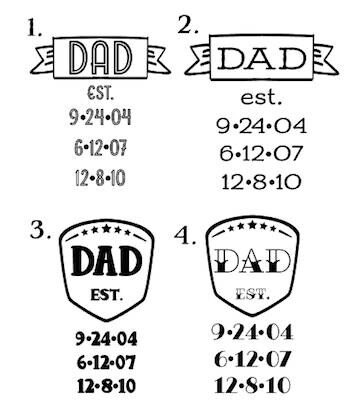 Personalized Dad Est Beer Mug, Christmas Gift for Dad, Fathers Day Gift ...