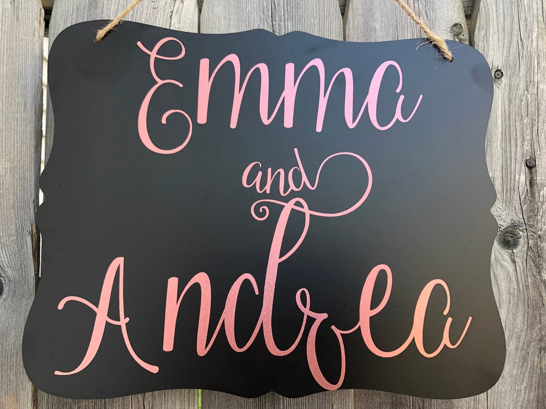 Dorm Room Name Sign, Roomates Name Sign, College Dorm, Suite Mates Sign ...
