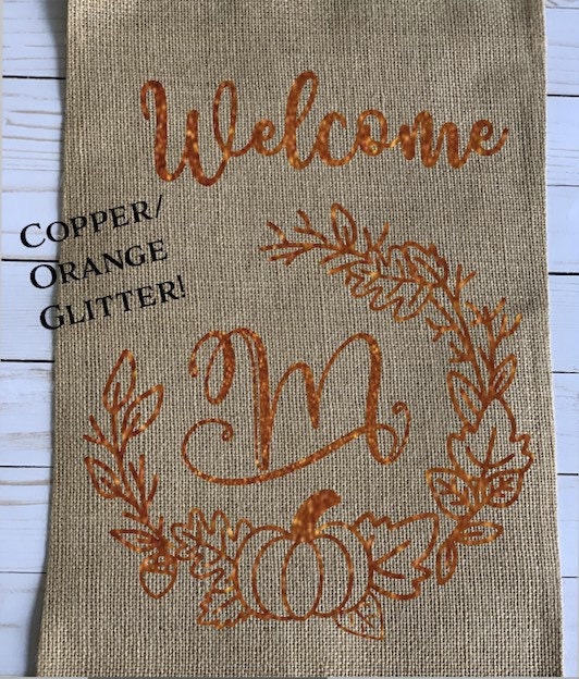 Personalized Pumpkin Garden Flag Customized Fall Garden Flag | Etsy