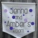 Hanging Dorm Room Banner, Roommate Banner, Personalized Dorm Room Sign ...