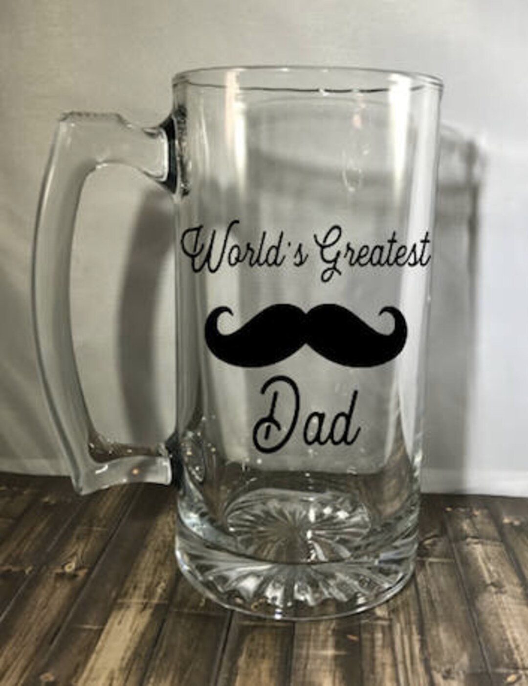 World's Greatest Dad Beer Mug, Fathers Day Gift, Gift for Dad, Best Dad ...