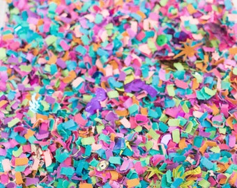 Rainbow confetti | Etsy