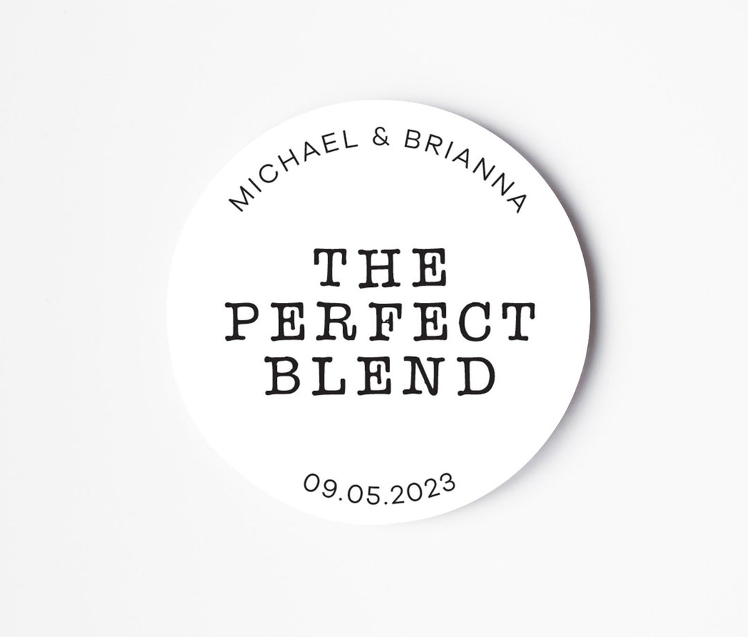 The Perfect Blend Stickers Coffee Stickers Tea Stickers - Etsy