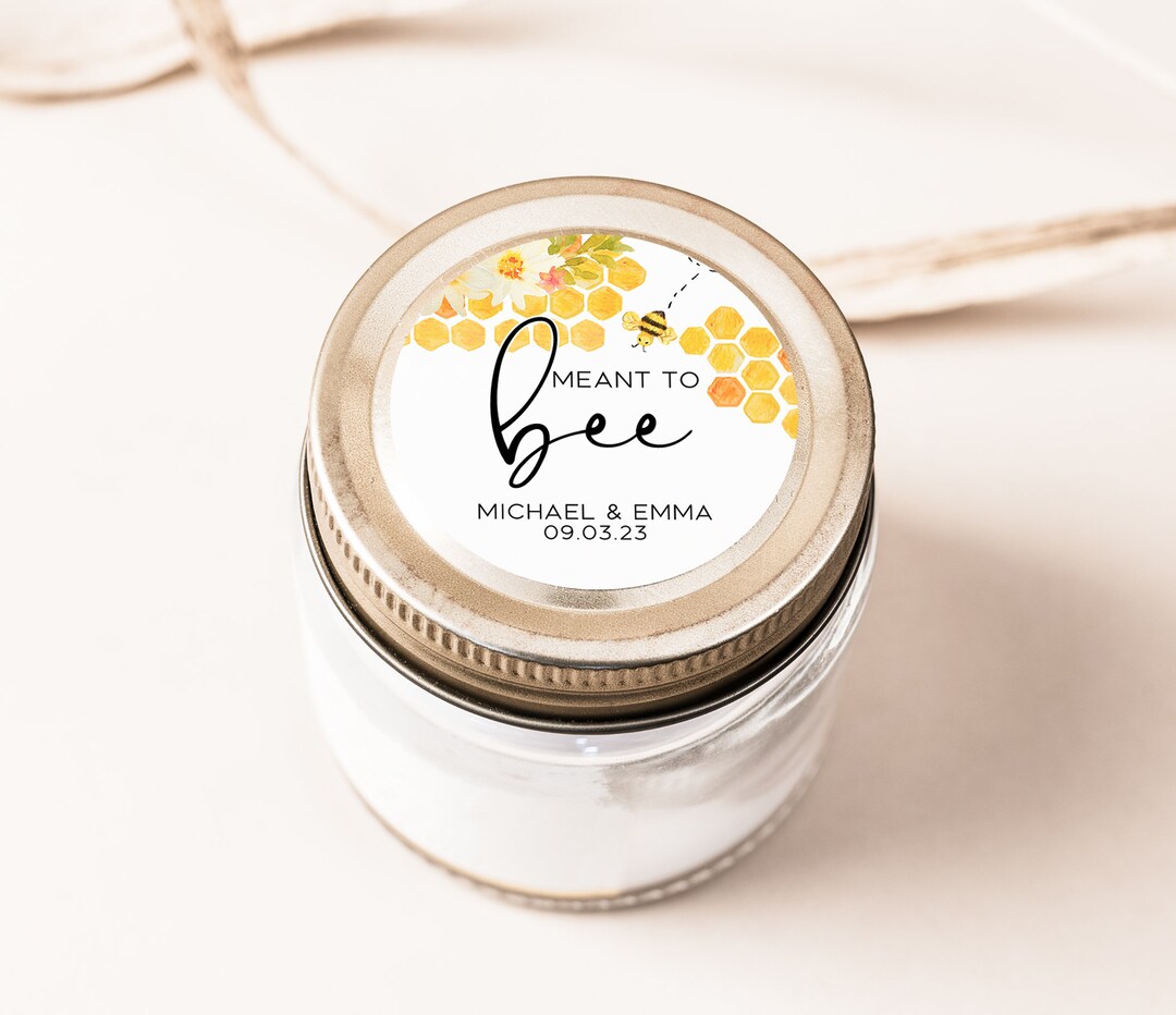 Meant to Bee Stickers, Honey Jar Stickers V2 - Etsy