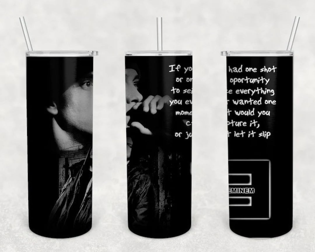 Eminem Stainless Steel Tumbler or Water Bottle Choose Your Style - Etsy