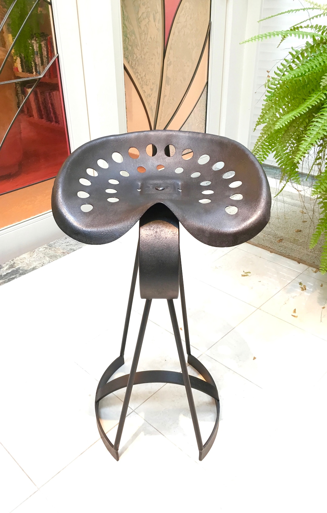 Tractor-seat Bar Stool - Etsy