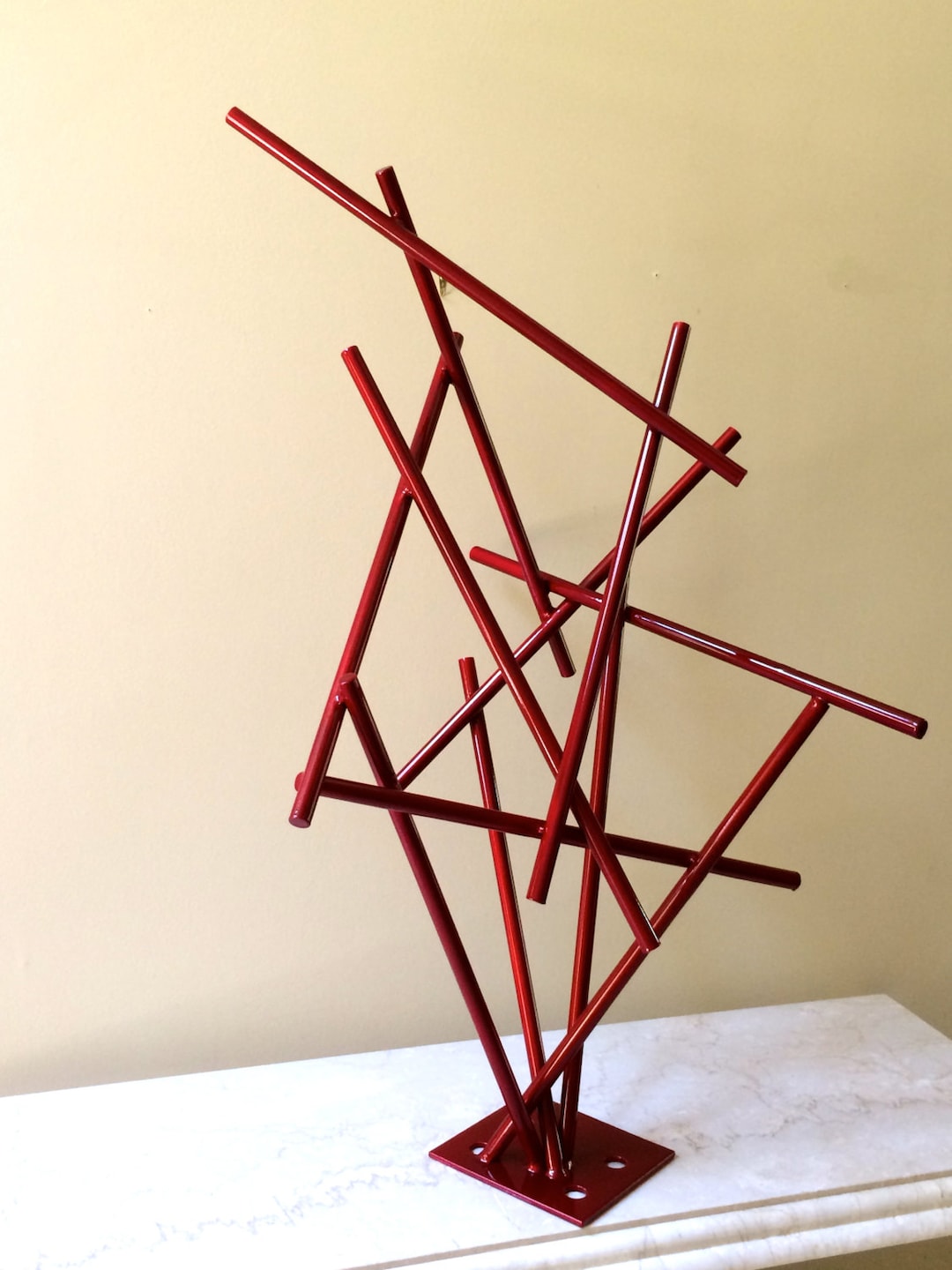 Zen Red Bamboo - Etsy