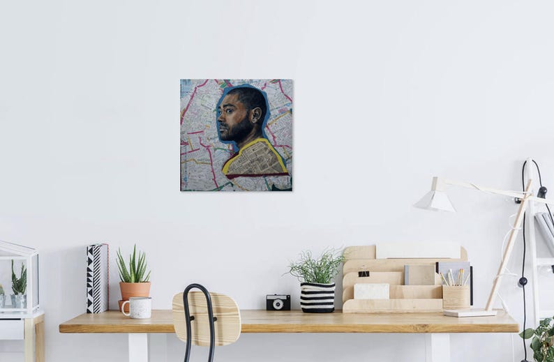 Kano Fine Art Print - London Town Inspired Wall Art | Top Boy Sully ...