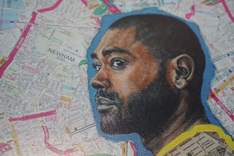 Kano Fine Art Print - London Town Inspired Wall Art | Top Boy Sully ...