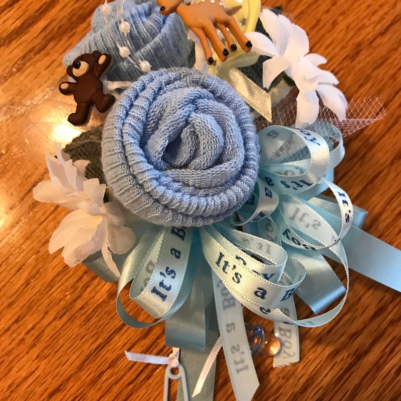 Baby Boy Corsage - Etsy