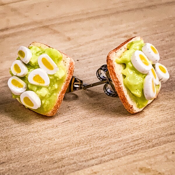 Toast Earrings - Etsy