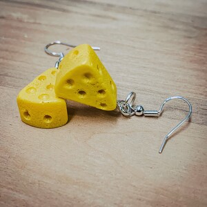 Cheesy Cheese Wedge Earrings - Perfect Gift for Cheese Lovers | Fun ...