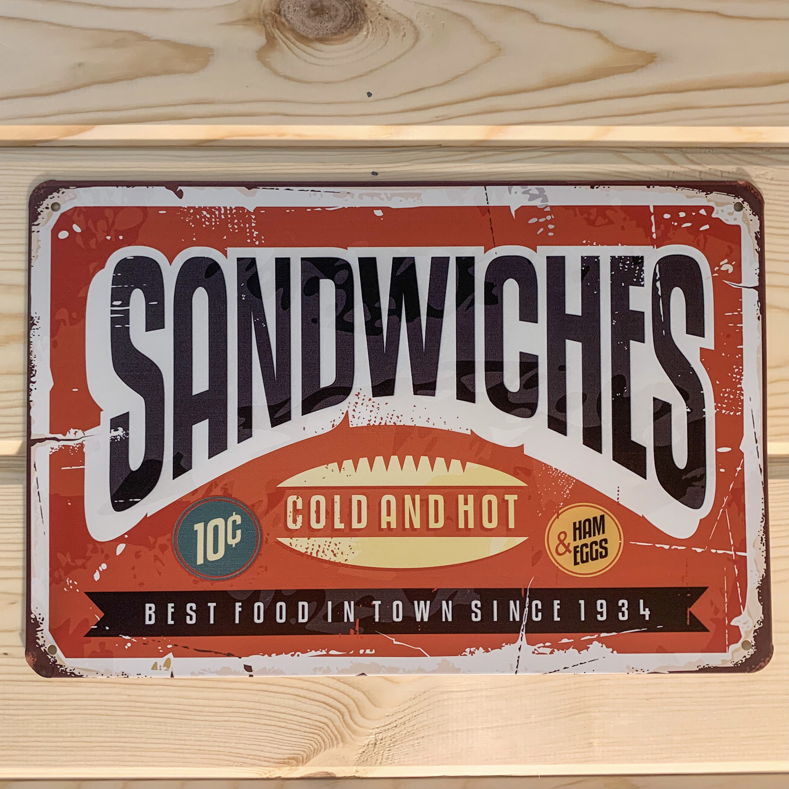 Tin Embossed Signs - Etsy