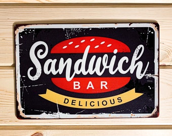 Sandwich Bar Sign - Etsy