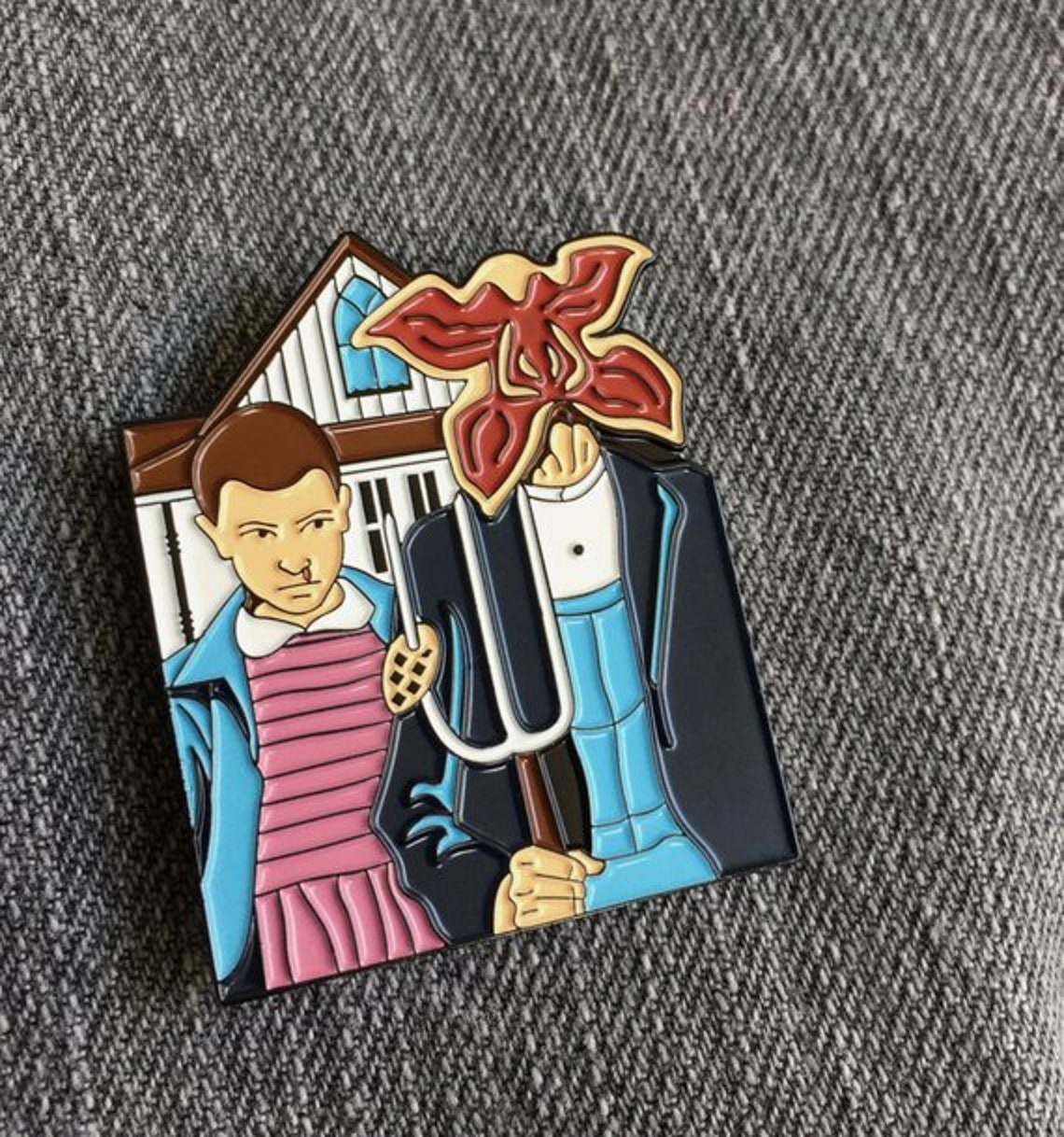 Enamel Pins Two Set Futurama and Stranger Things - Etsy