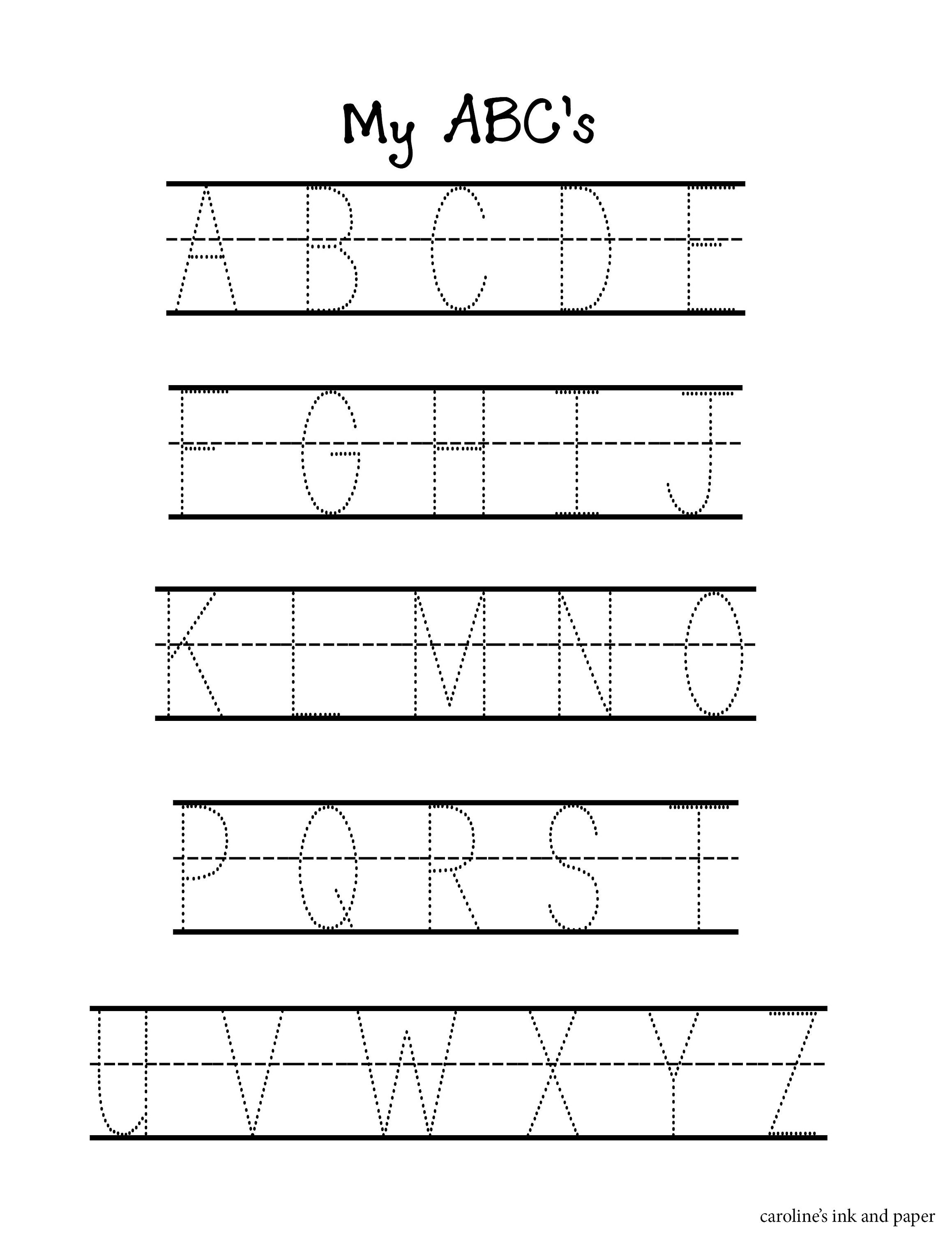 ABC Uppercase - Help Your Child/preschooler Learn Their Alphabets ...