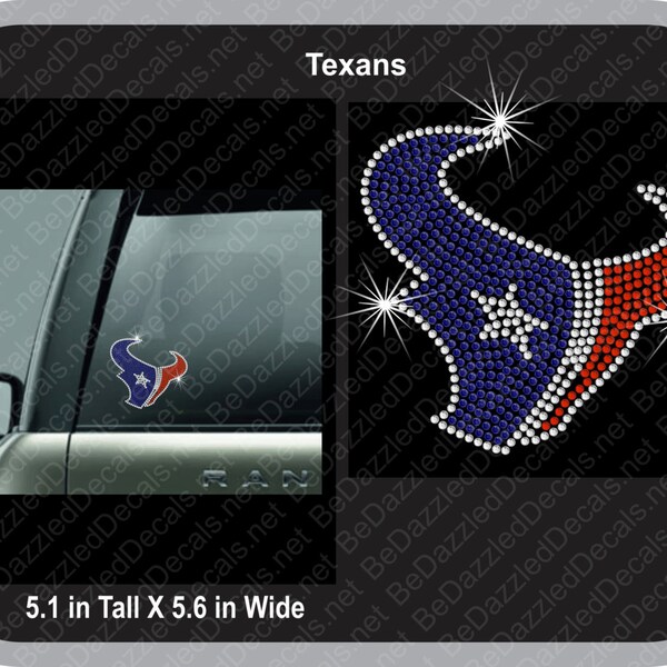Houston Texans Decal - Etsy