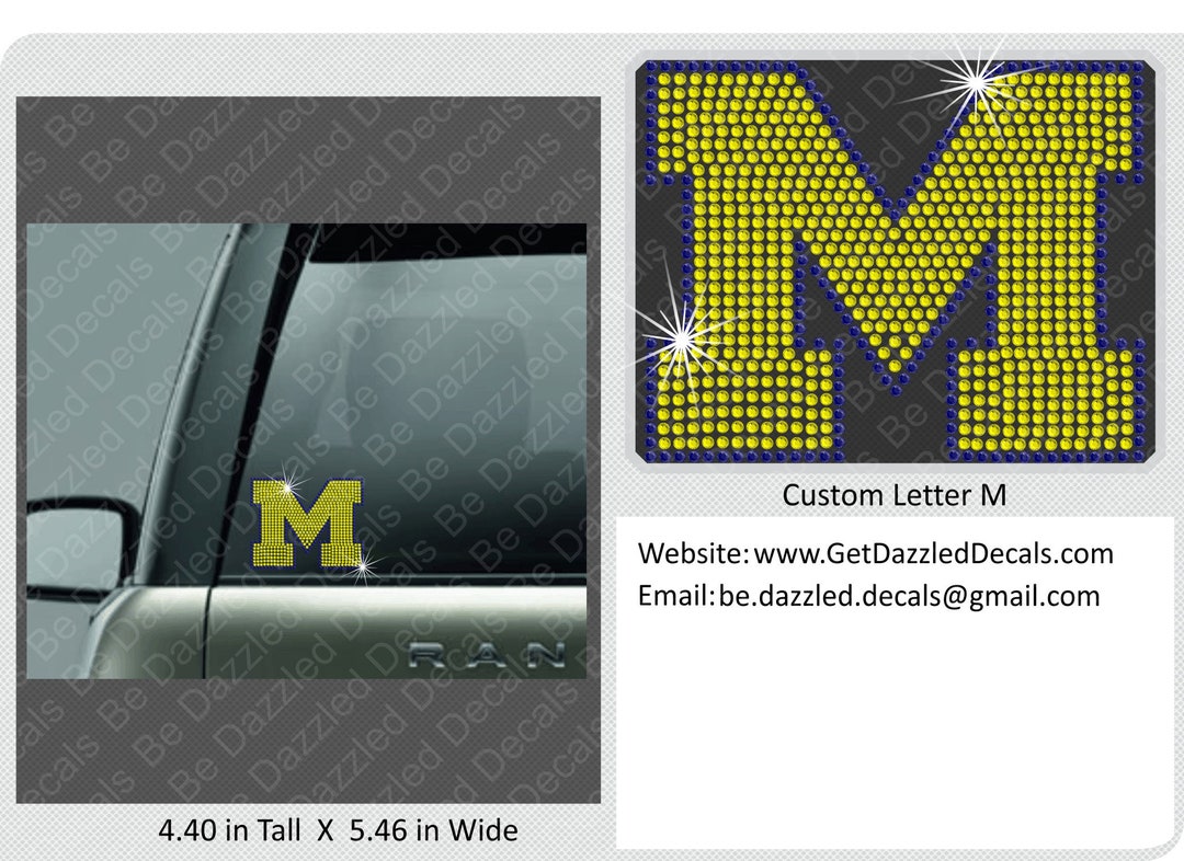 Custom Letter M - Etsy