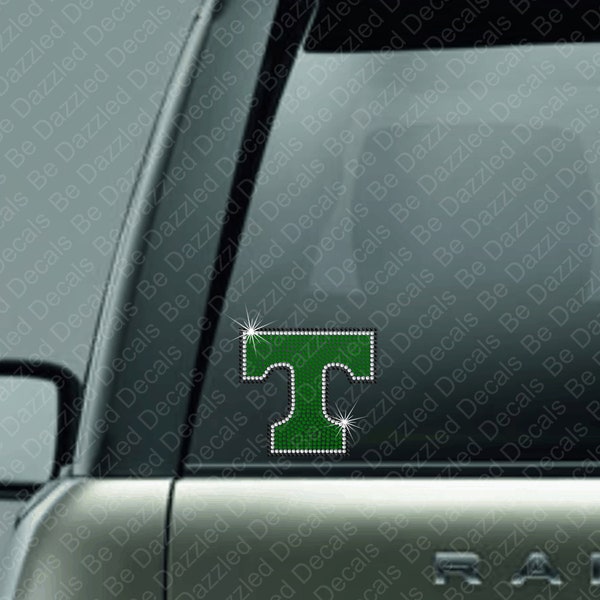 Tennessee T Decal - Etsy