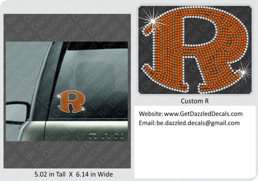 Custom Letter R - Etsy