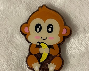 Monkey Badge Reel | Etsy