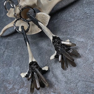 Bone Jewelry, Bone Ear Weights, Vertebrae, Vertebra, Gothic, Ear ...