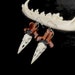 Bone Jewelry, Bone Ear Weights, Vertebrae, Vertebra, Gothic, Ear ...
