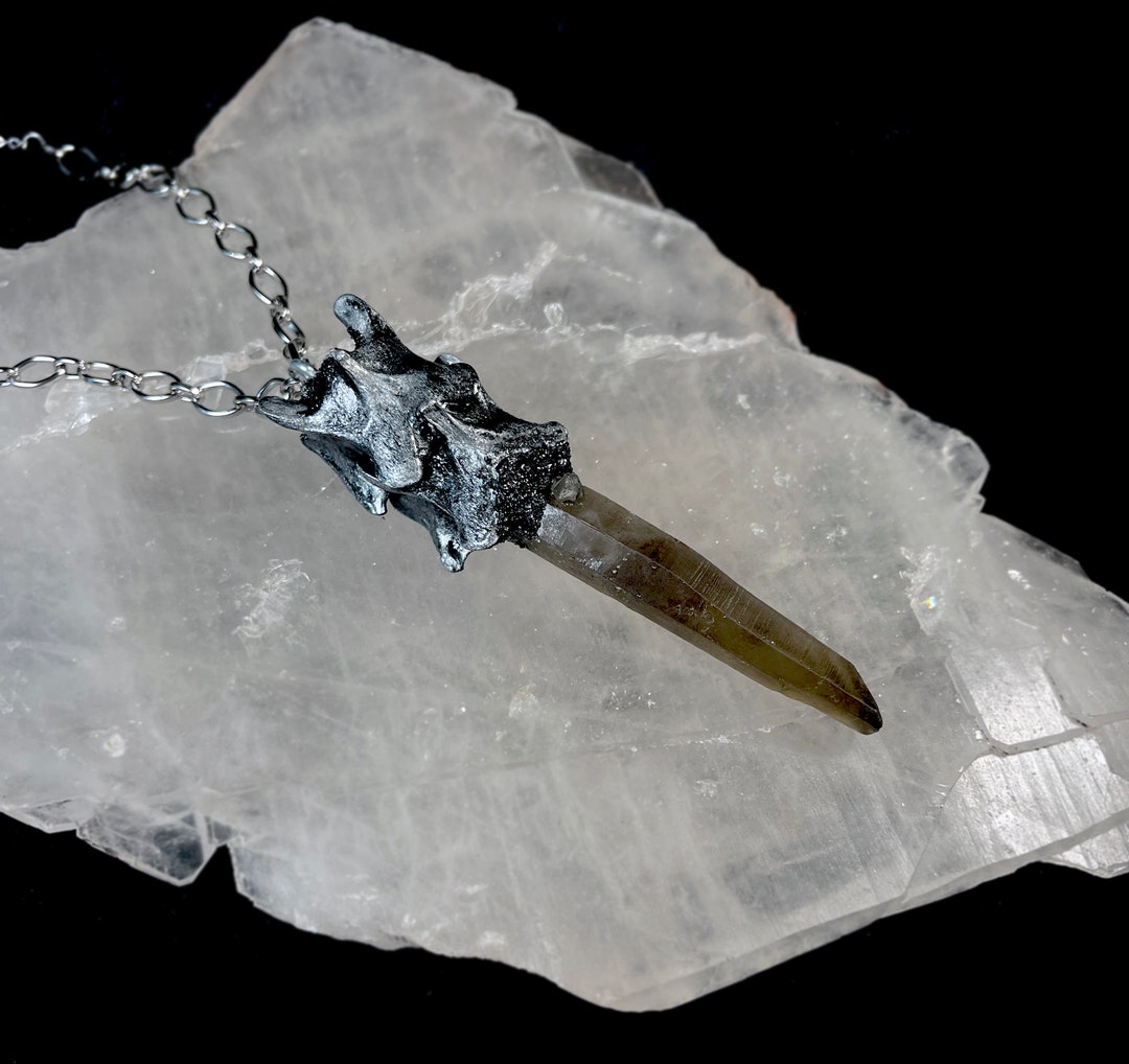 Goat Vertebrae, Bone Jewelry, Bone Necklace, Vertebrae Necklace ...