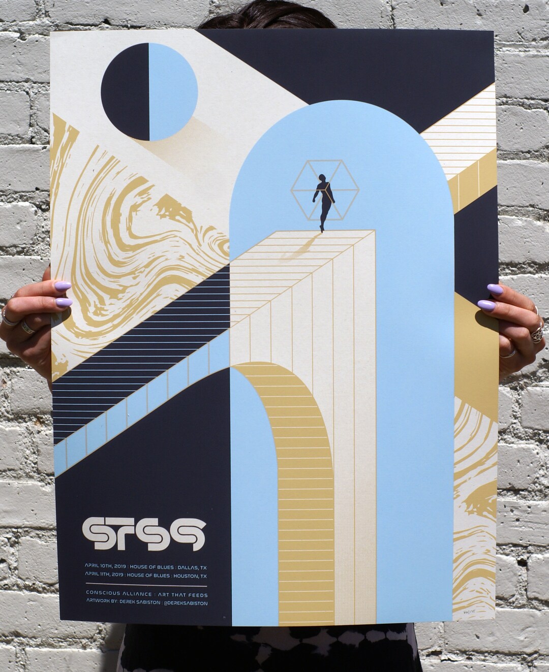 STS9 Dallas / Houston, TX 2019 Poster - Etsy