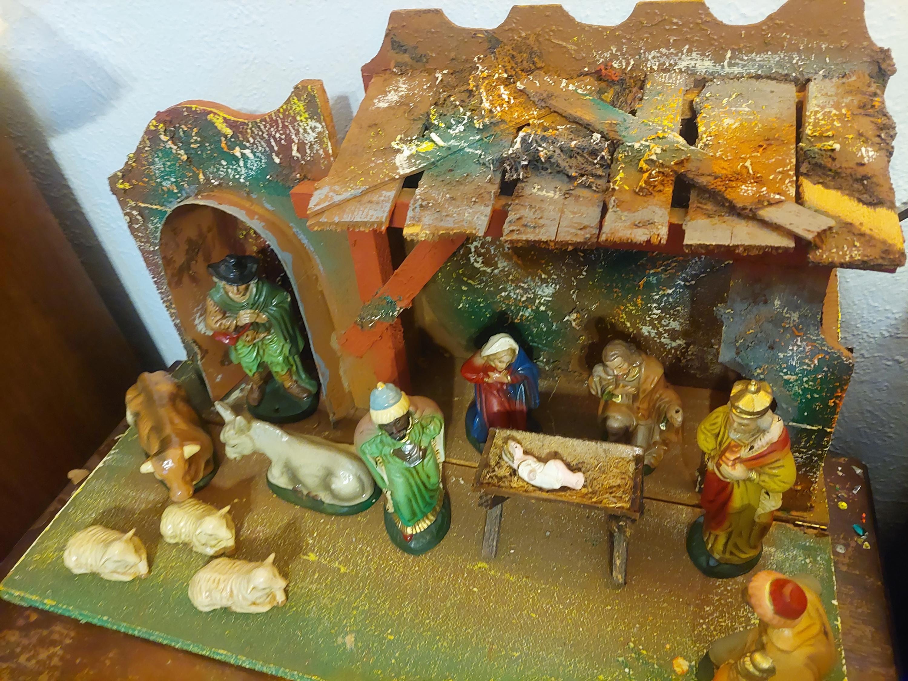 Vintage West Germany Nativity Scene - Etsy