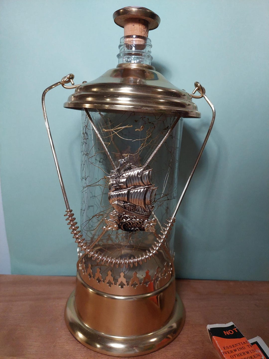 Vintage Nautical Musical Decanter - Etsy