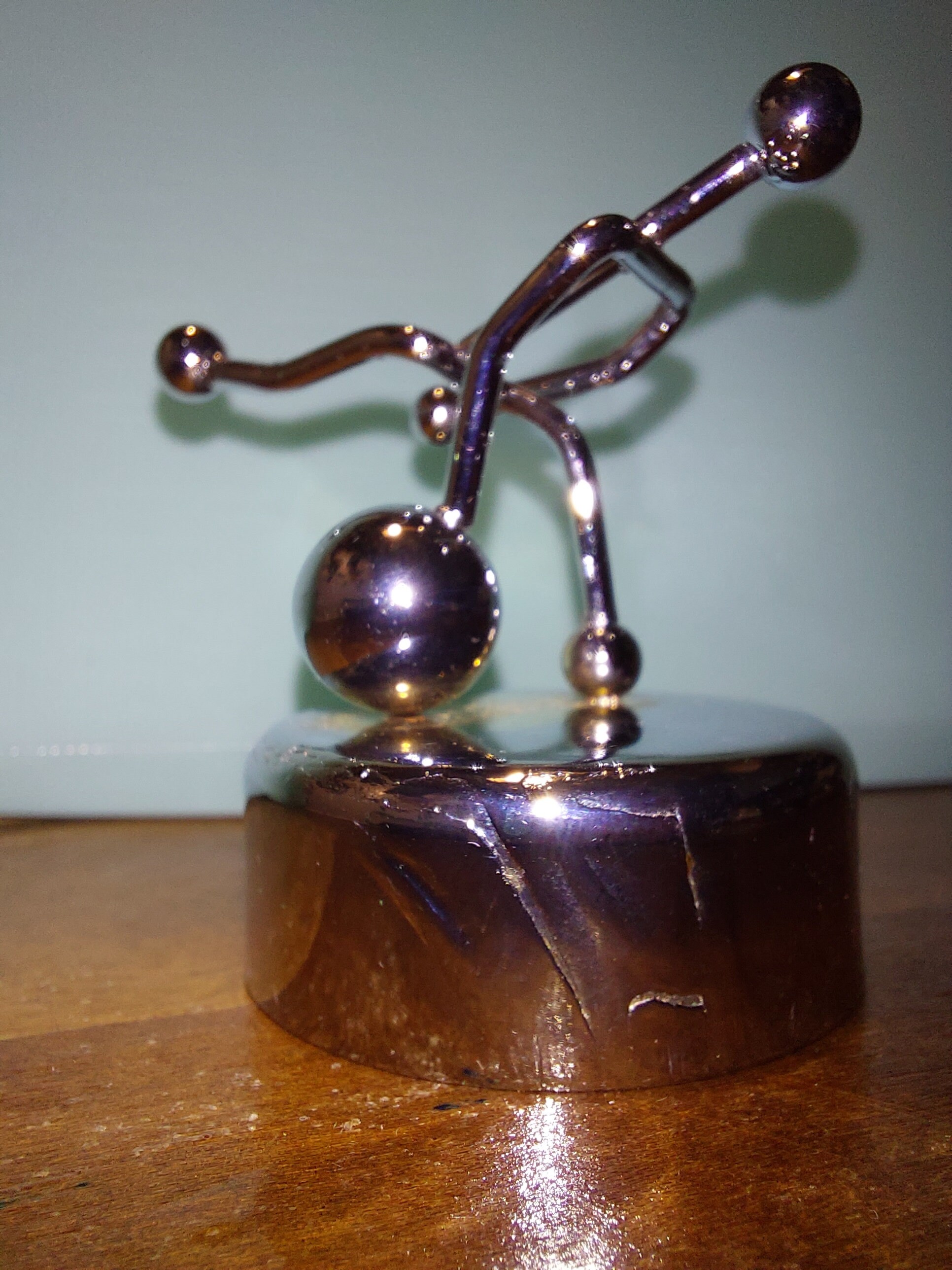 Vintage Stickman Bowling Paperweight - Etsy