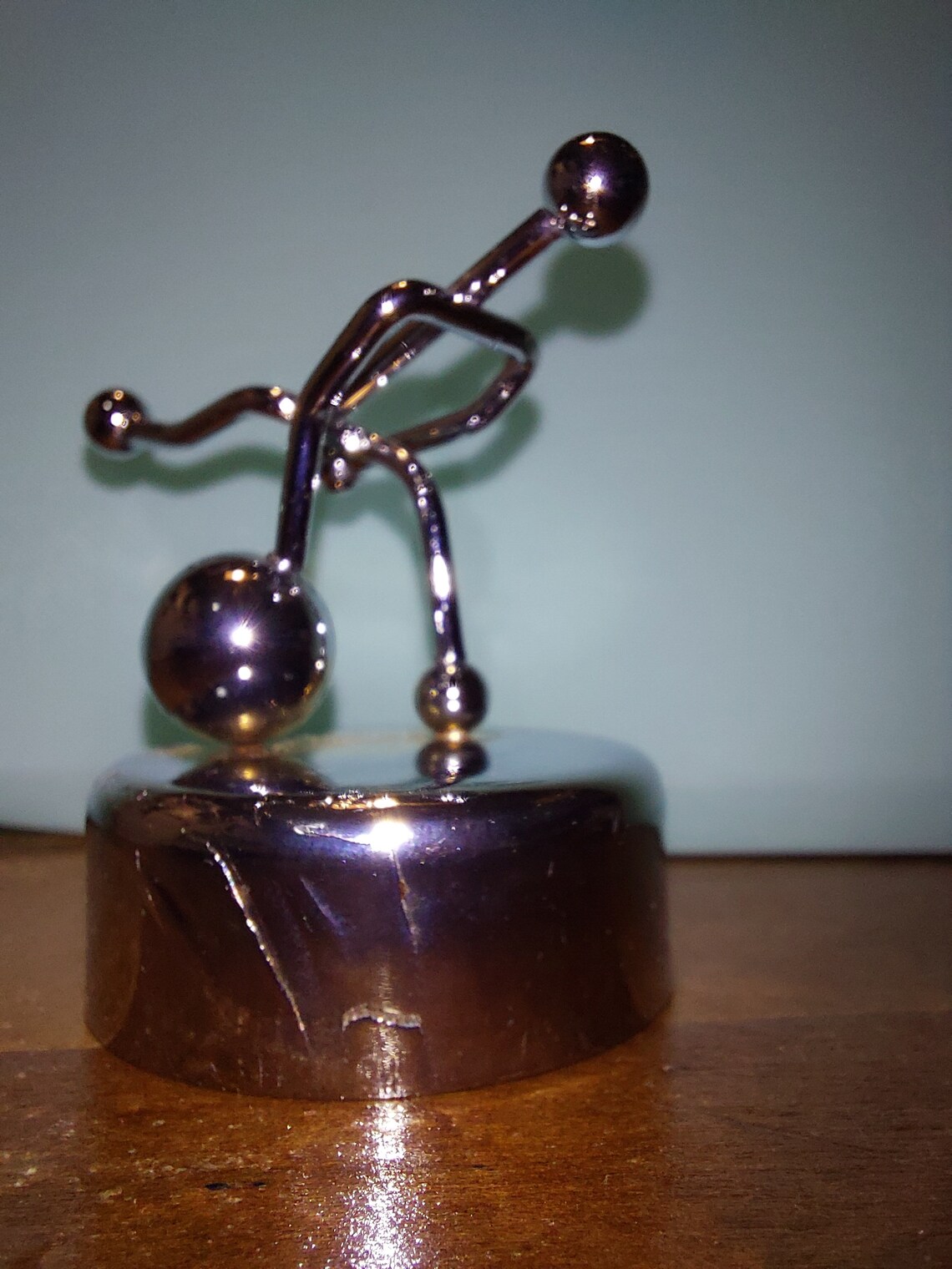Vintage Stickman Bowling Paperweight - Etsy