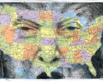 Donald Trump Map - Etsy