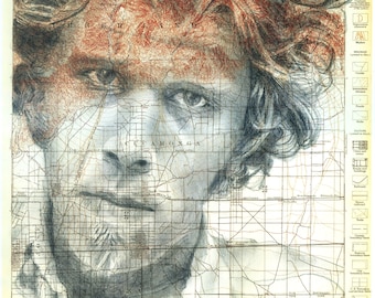 TOM WAITS Rare Signed Numbered Gig Poster by Adam Turkel - Etsy