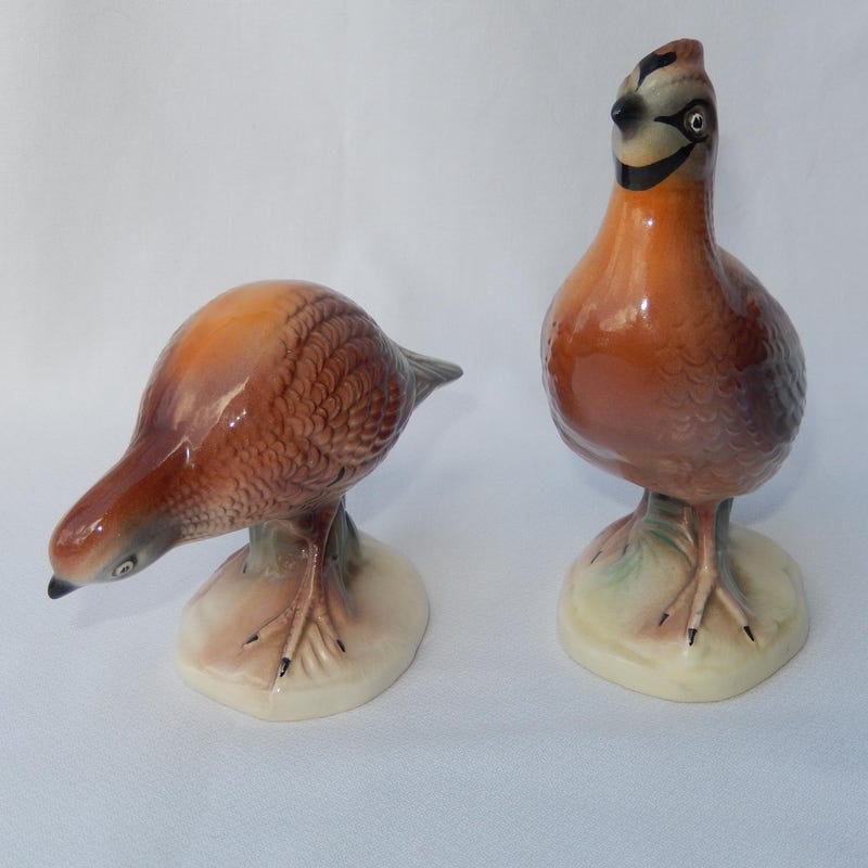 Ceramic Quail - Etsy