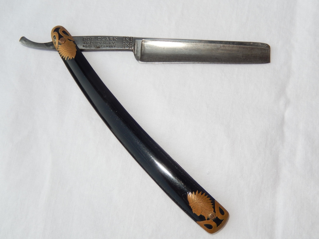 Chief Paduke Straight Razor - Bob Clark - Paducah Kentucky - Vintage ...